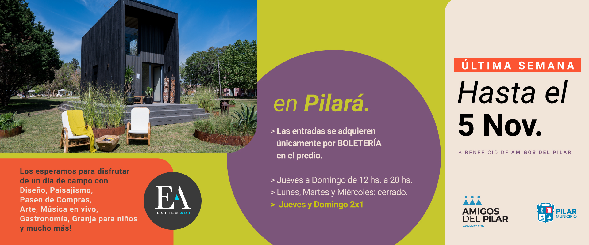 Estilo Pilar – Exposición de decoración, paisajismo y arte